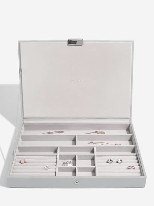 Stackers Lid for XL Jewellery Box Grey | Mystackers